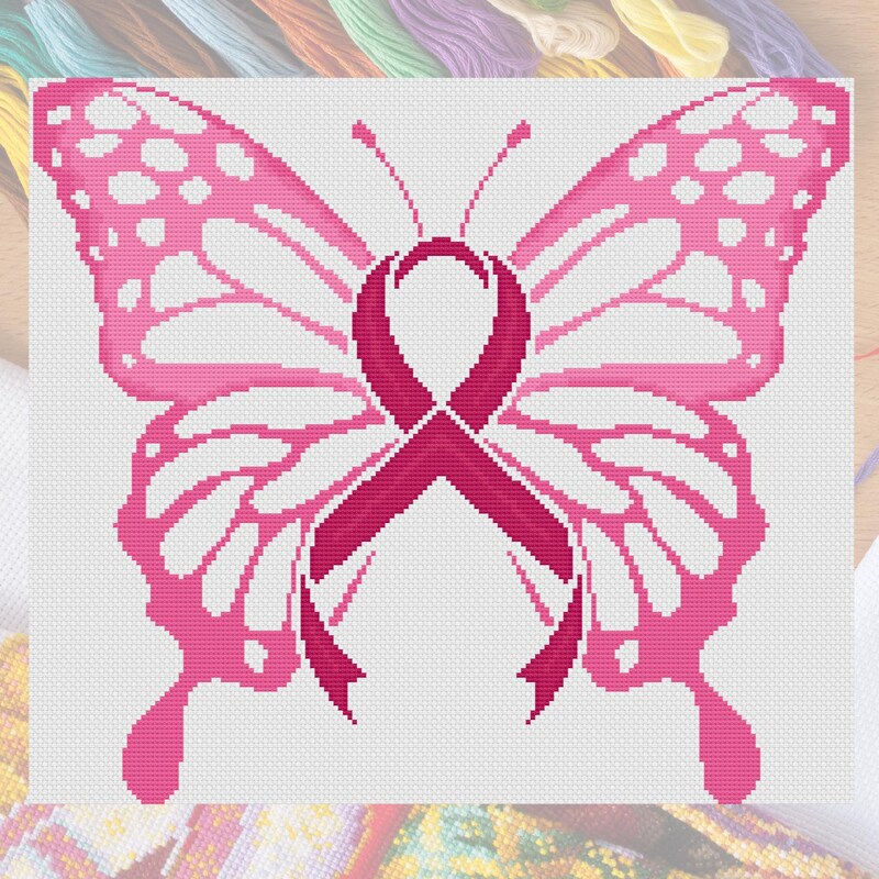 Cancer Cross Stitch - Etsy
