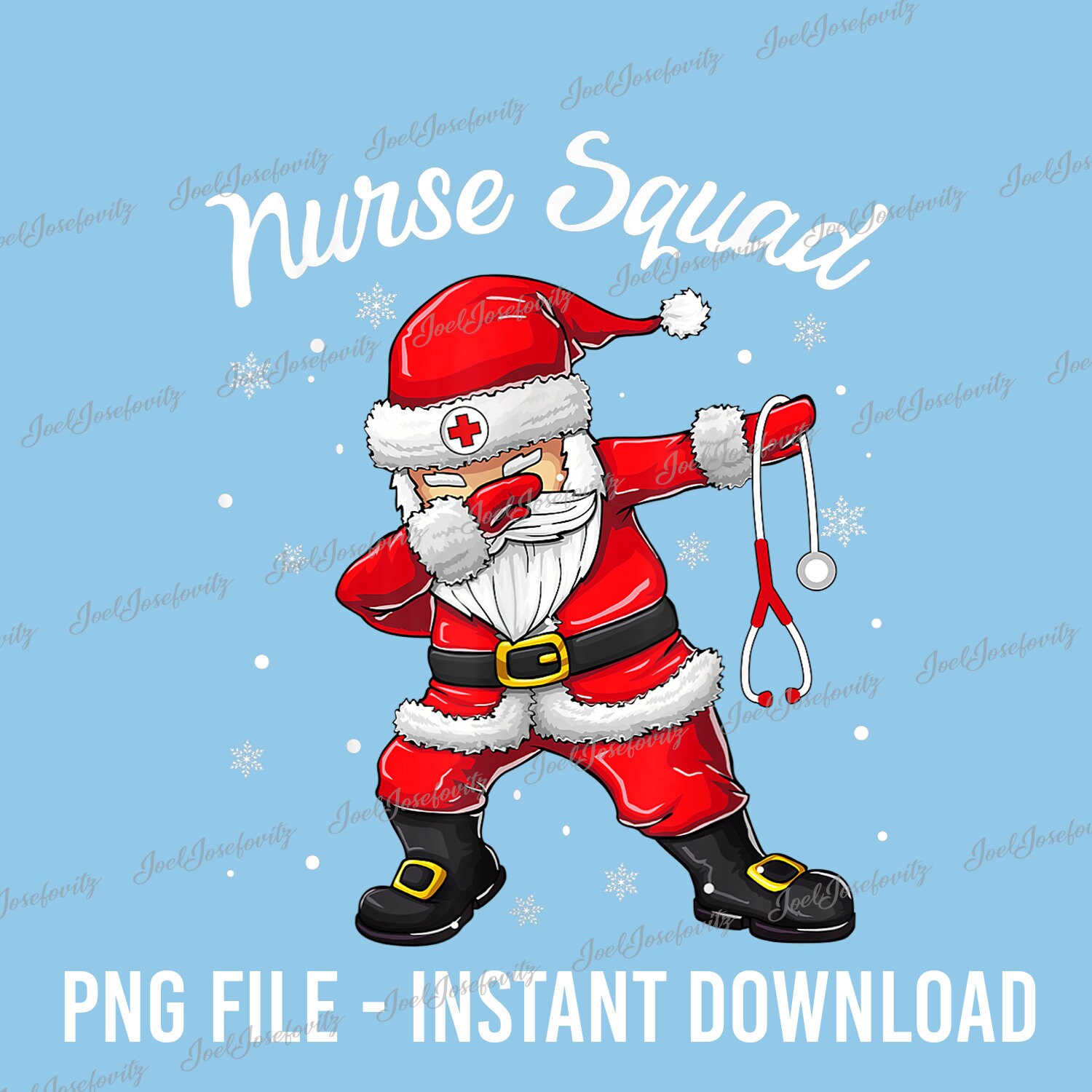 Dabbing Santa Nurse Squad Png, Nurse Christmas Png, Santa Nurse Png ...