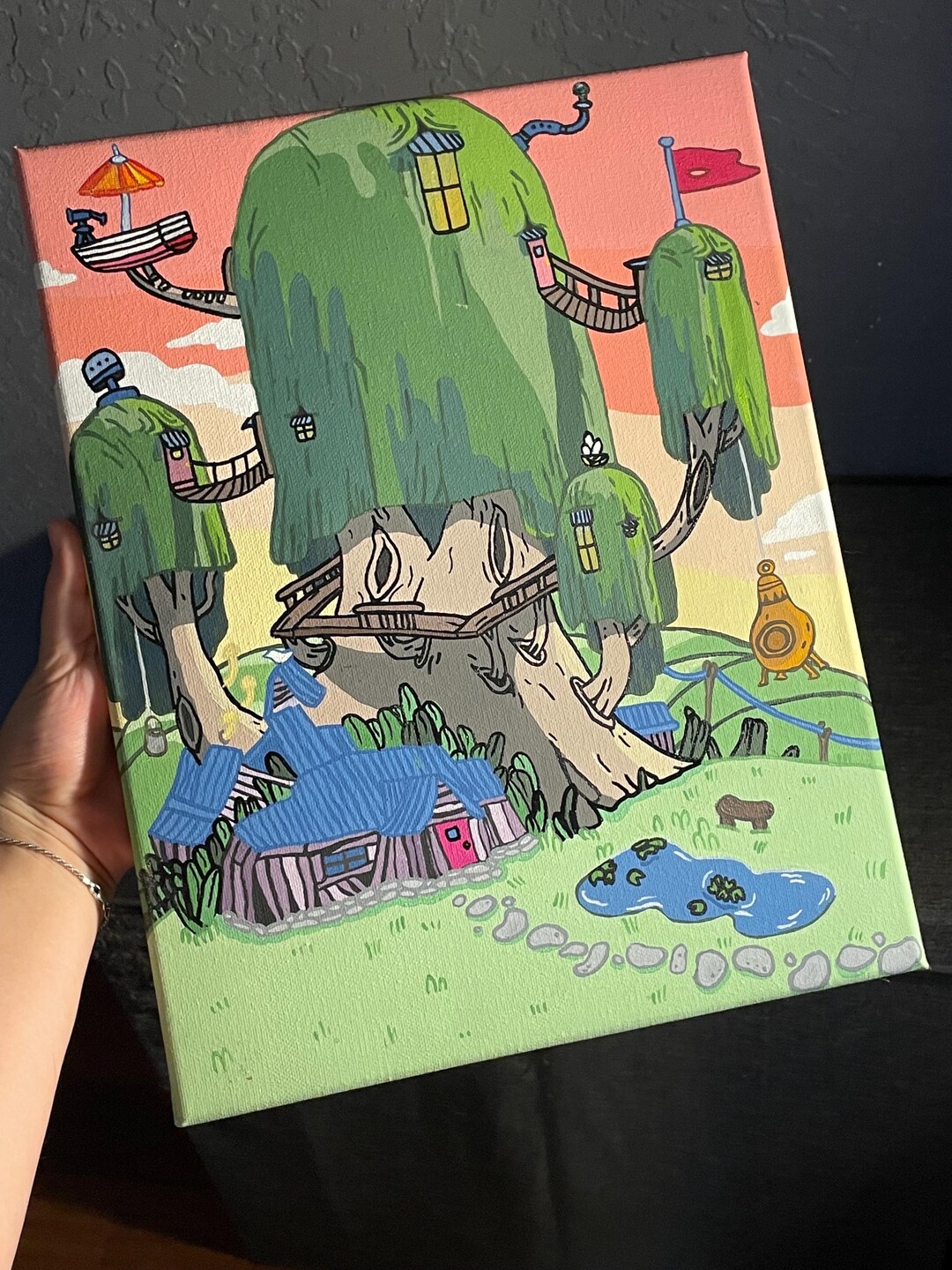 Adventure Time - Tree House - Etsy