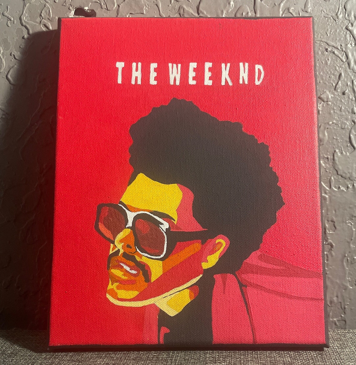The Weeknd Abstract - Etsy