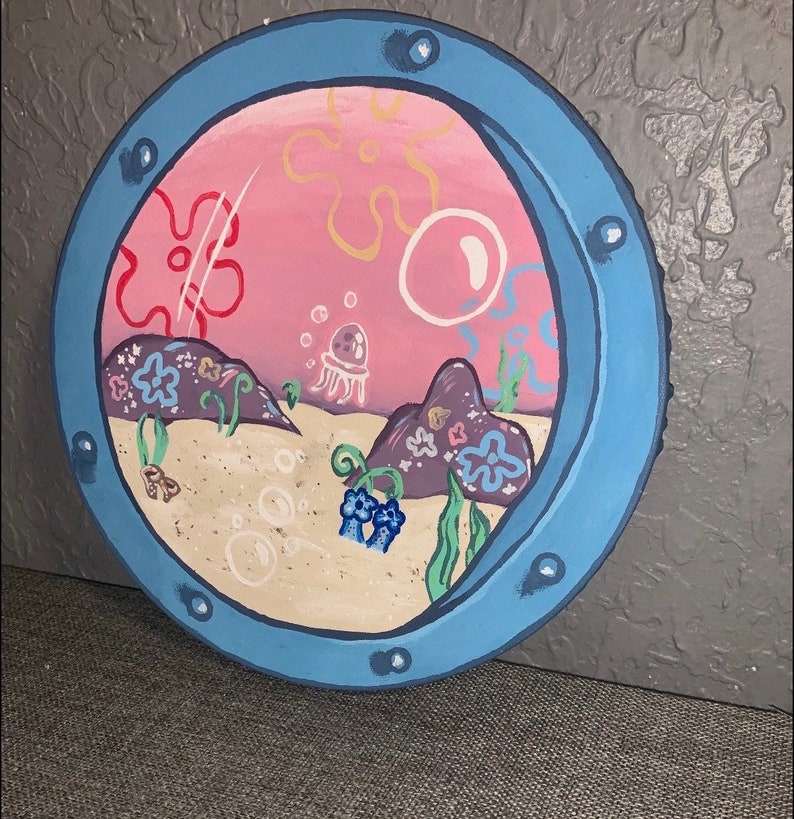Spongebob Window - Etsy