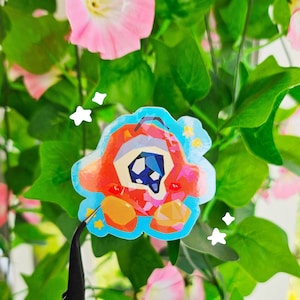 Low Poly Waddle Doo - Vinyl Holographic Sticker - Etsy