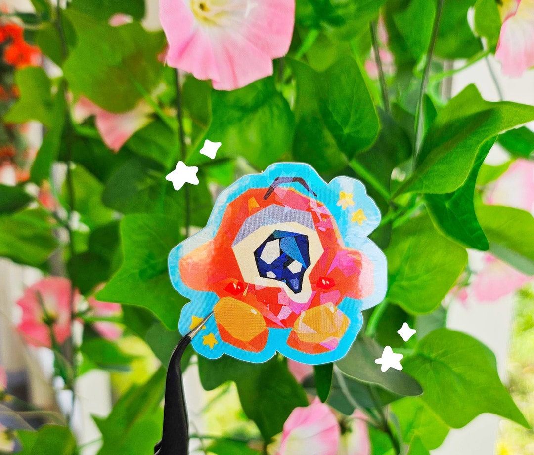 Low Poly Waddle Doo - Vinyl Holographic Sticker - Etsy