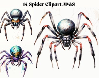 Pastel Goth Clipart Cute Halloween Clipart Printable - Etsy