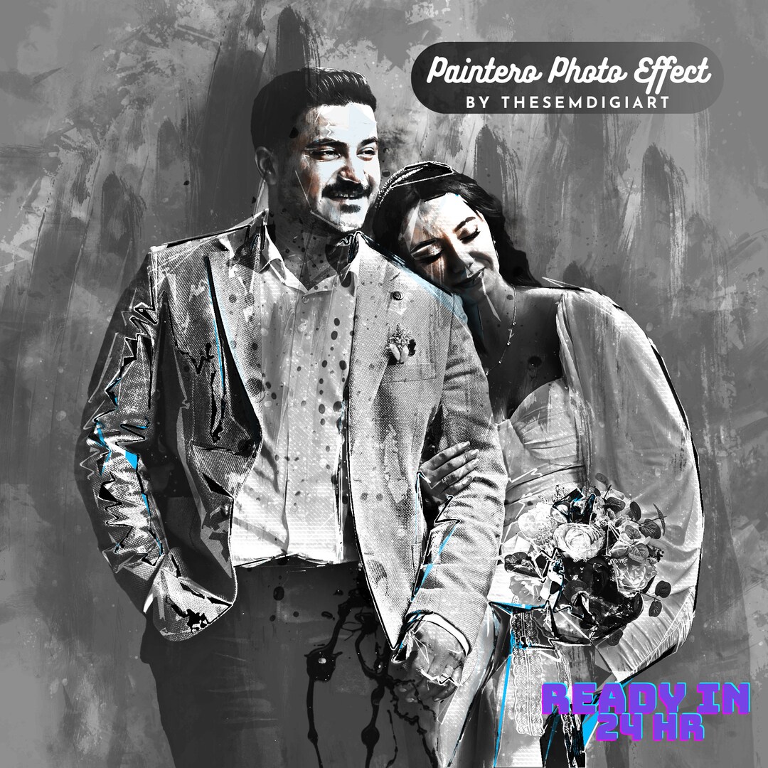 Custom Paintero Photo Effect Photo Editing Service for Social - Etsy