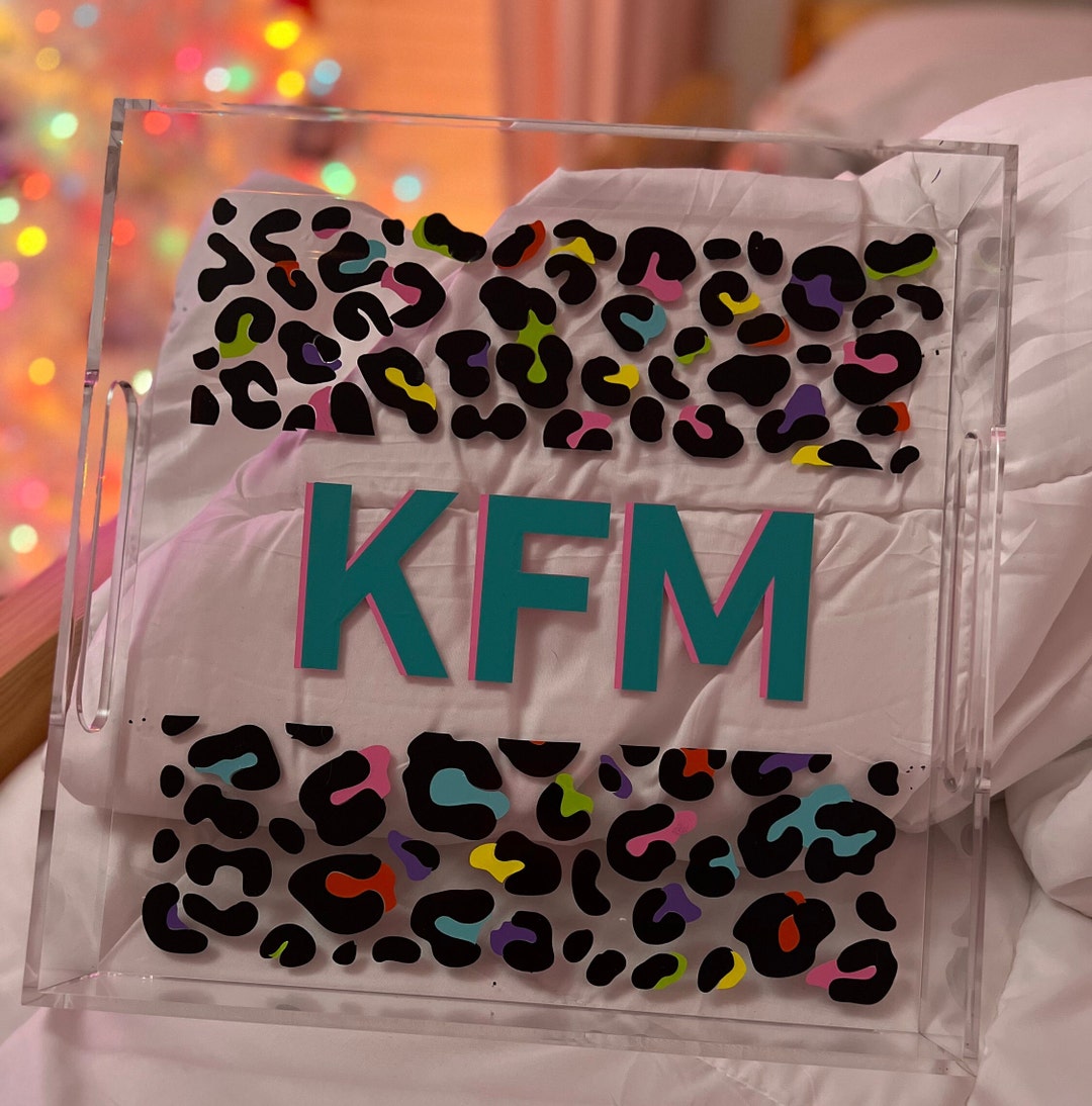 Personalized Acrylic Tray - Etsy