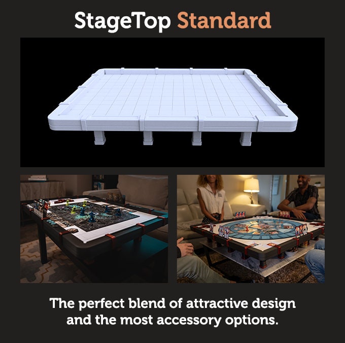 Stagetop 3D Printed Gaming Table - Etsy