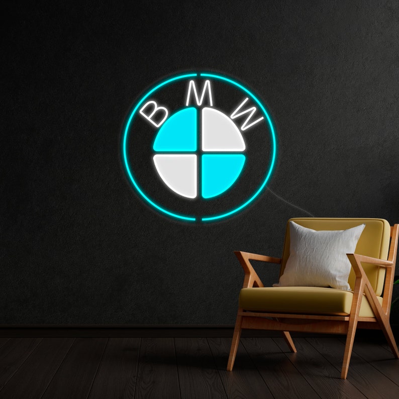 Bmw Logo Neon Sign BMW M Sing Custom Neon Sign Home Decor - Etsy