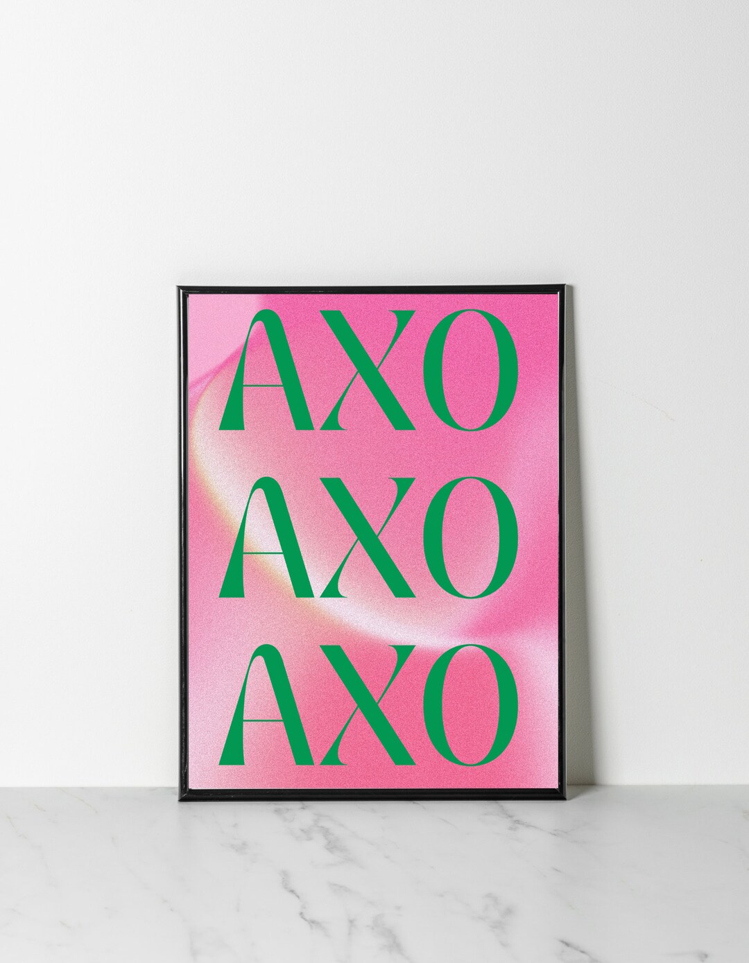 Alpha Chi Omega Poster, Dorm Room Wall Decor, Sorority Poster, Digital ...
