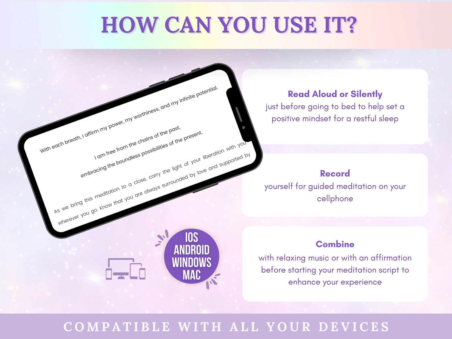 Sleep Meditation Script Bundle, Insomnia Relief Meditation Scripts ...