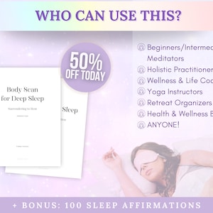 Sleep Meditation Script Bundle, Insomnia Relief Meditation Scripts ...