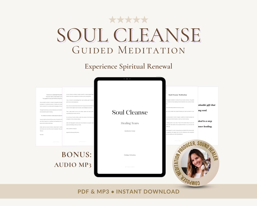 Soul Cleanse Guided Meditation Script: Emotional Healing & Inner Peace ...
