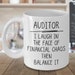 Funny Auditor Mug, Auditor Present, Gift for Auditor, Auditor Gifts ...