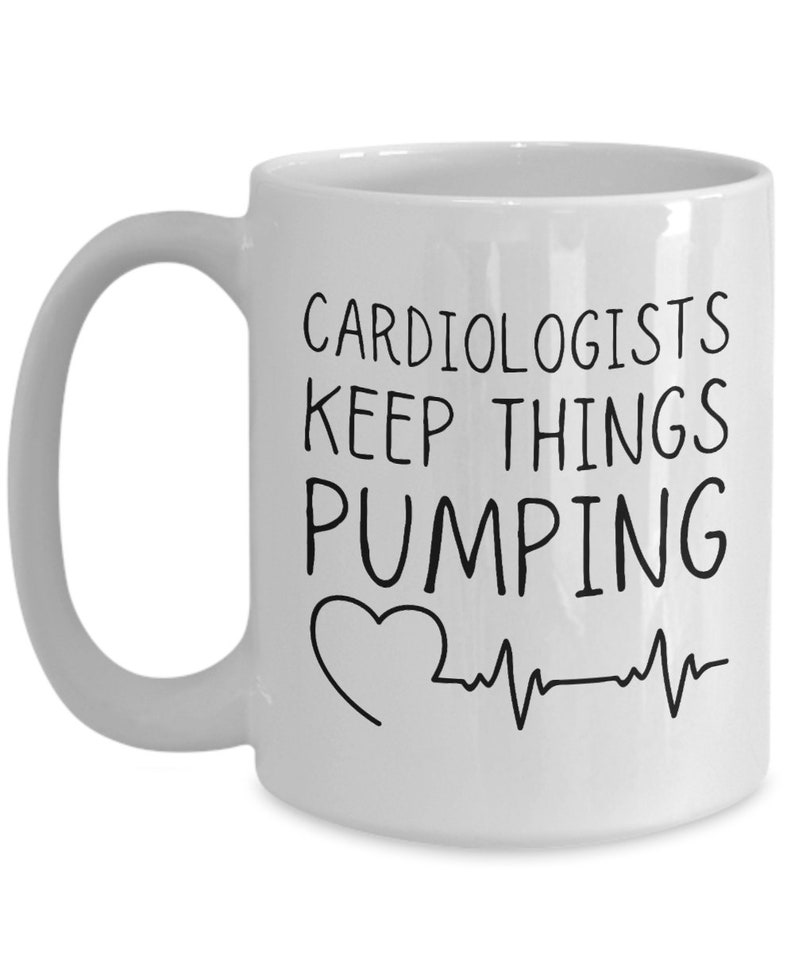 Cardiologist Mug, Heart Doctor Coffee Cup, Cardiology Graduation Gift ...