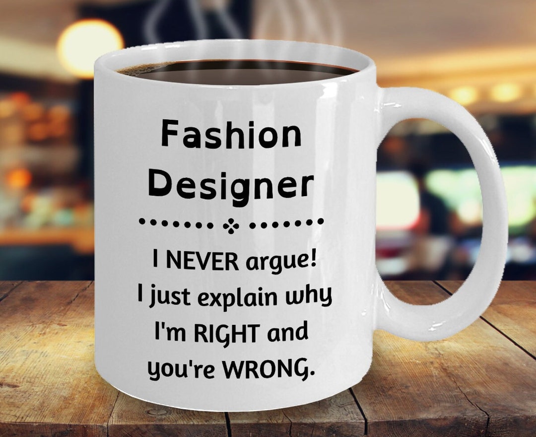 Fashion Designer Gift, Fashion Designer Mug, Fashion Designer ...