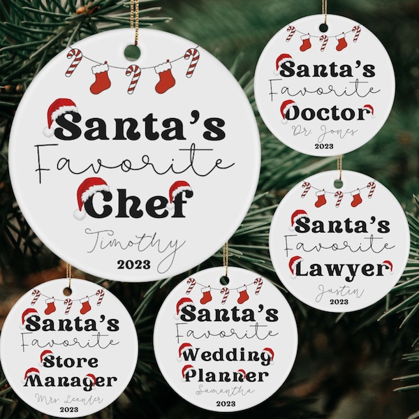 Personalized Occupation Ornament - Etsy