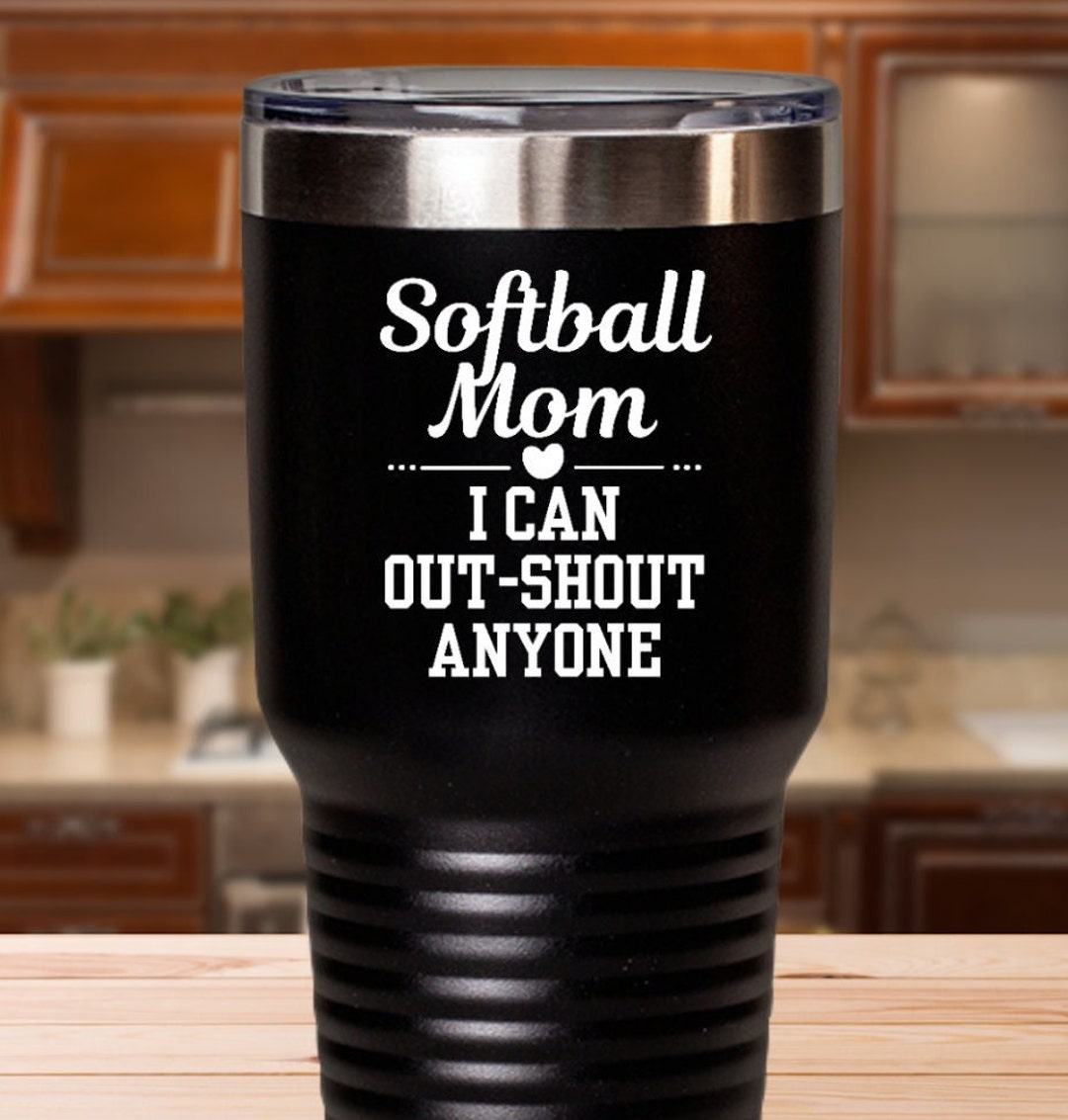 Softball Mom Tumbler, Softball Mom Gifts, Softball Mom Cup, Gift for ...
