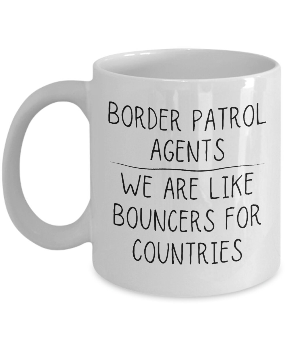 Border Patrol Agent Mug, Gift for Border Patrol Agent, Border Patrol ...