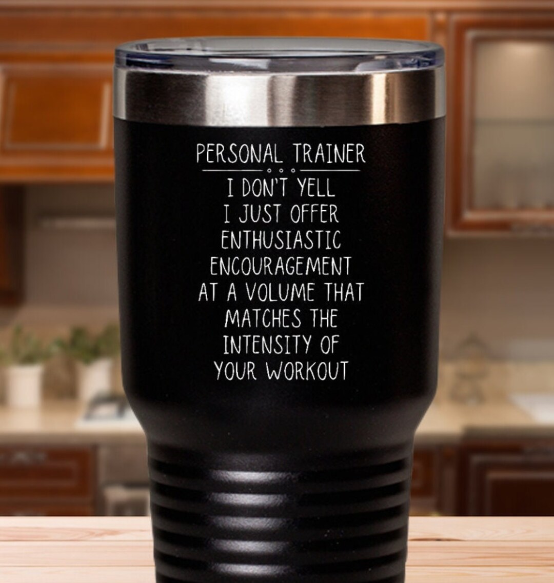 Personal Trainer Tumbler, Personal Training Cup, Gift for Personal ...