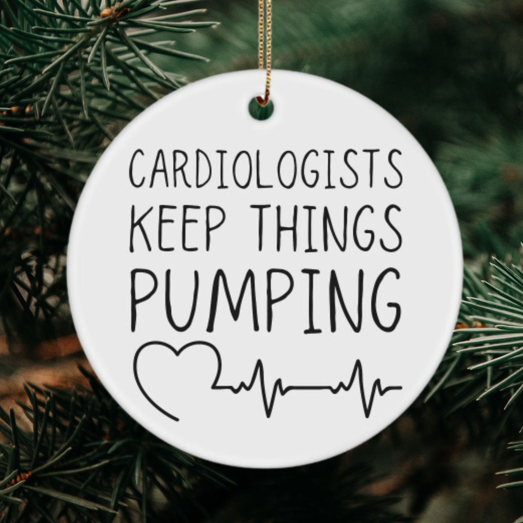 Cardiologist Ornament, Heart Doctor Keepsake, Cardiology Graduation ...