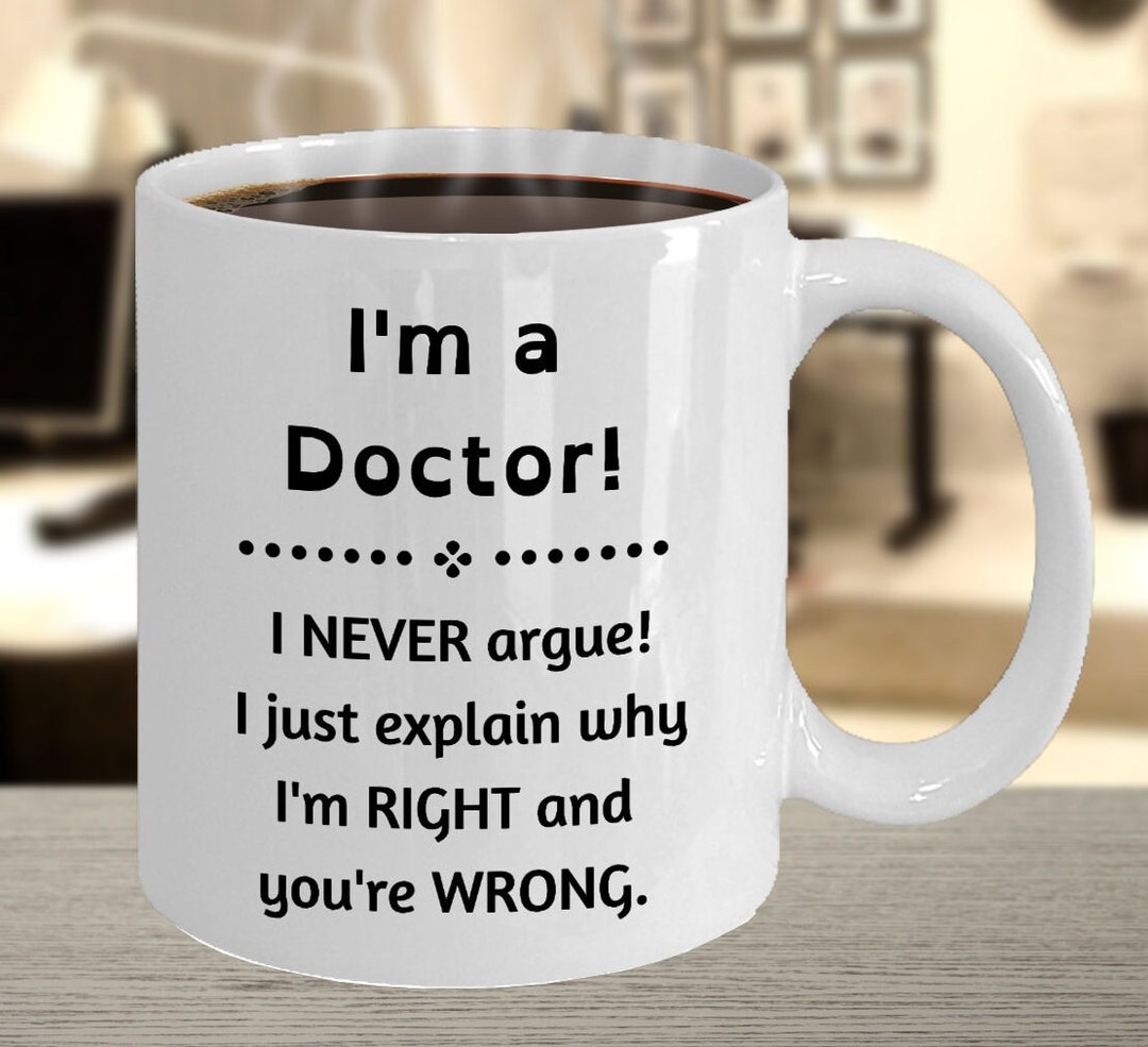 Funny Doctor Mug, Doctor Gift, Doctor Graduation Gift, Gift for Doctor ...