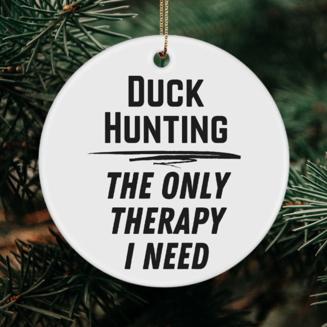 Duck Hunting Ornament, Gift for Duck Hunter, Duck Hunting Gifts, Duck ...