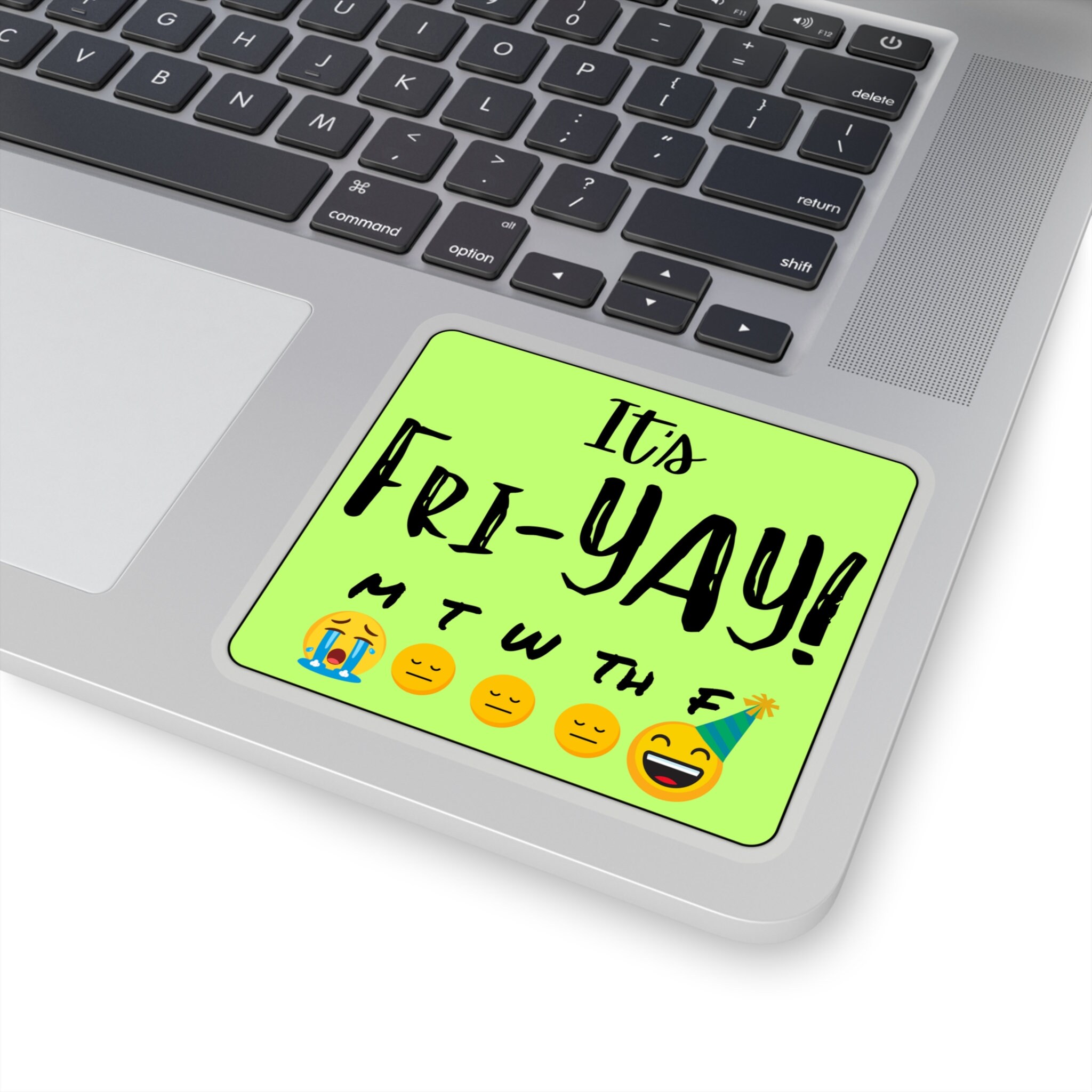 It's Fri-yay Kiss-cut Stickers, Work Sticker, Fun Sticker, Monday ...