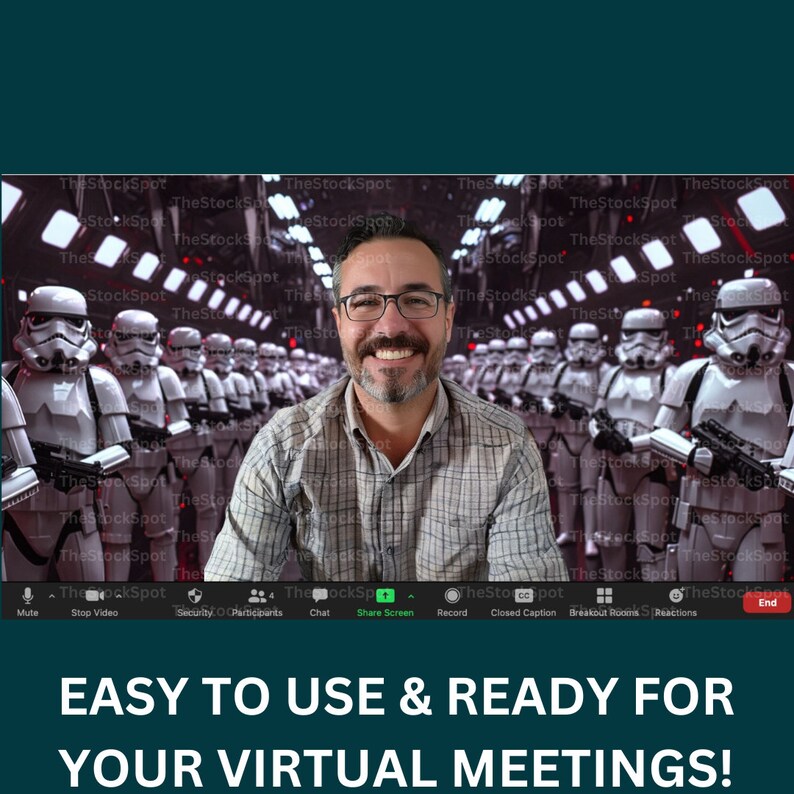 Star Wars Inspired Virtual Backgrounds, 15 Sci-fi Backdrops for Zoom ...