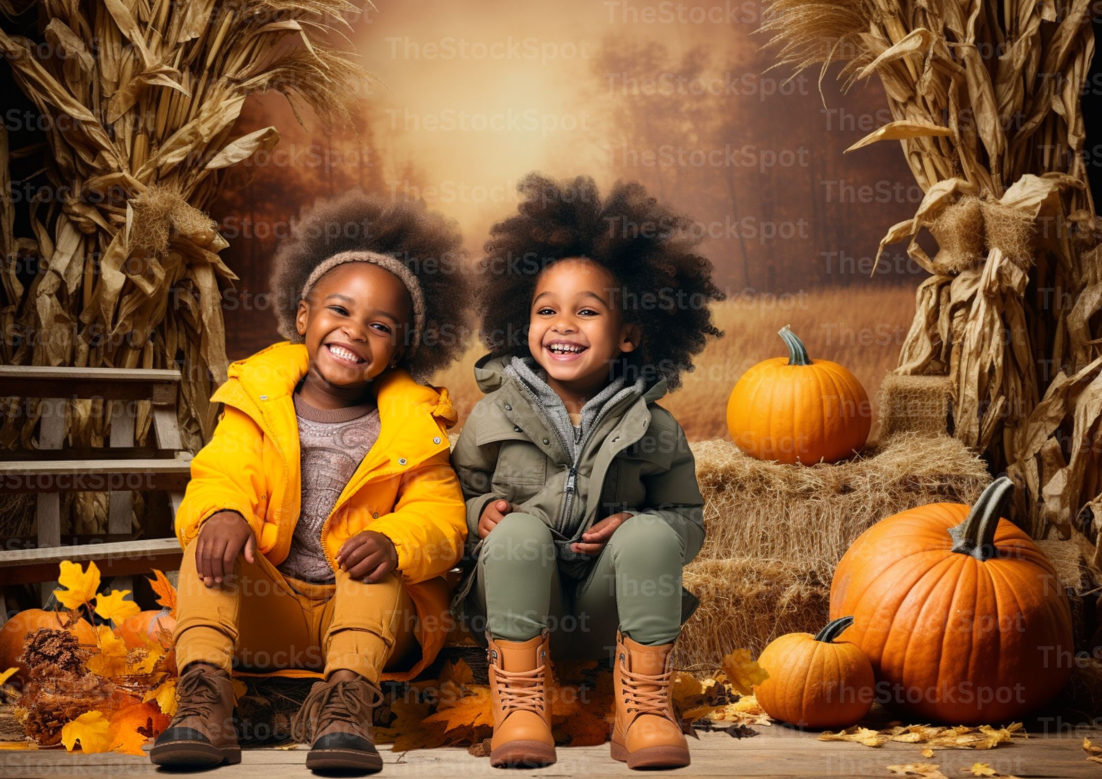 Pumpkin Patch Digital Backdrops,6 Autumn Backgrounds, Fall Backgrounds ...