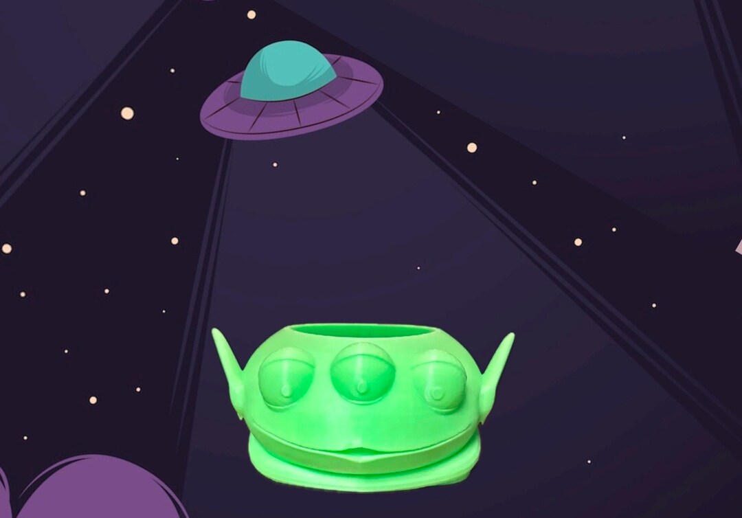 Alien Pencil Holder Disney Toy Story Alien Little Green Men Alien ...