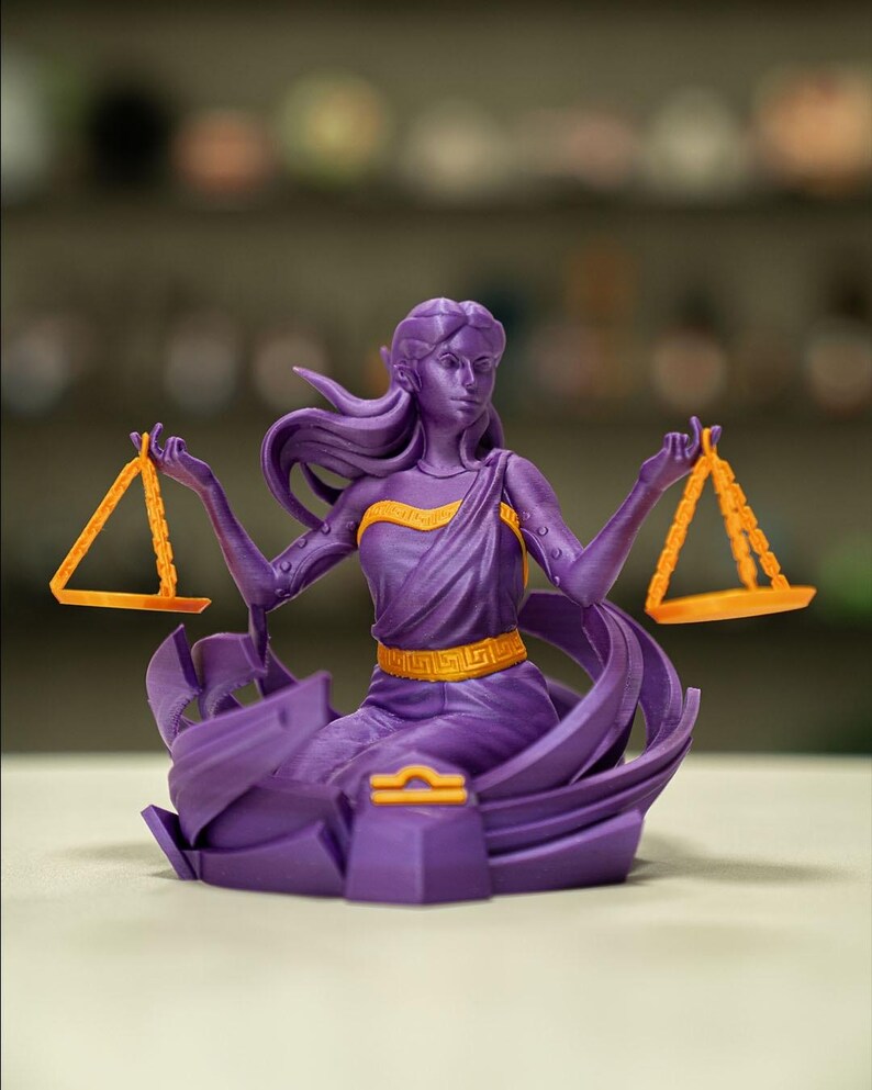 Libra Horoscope Zodiac Libra Statue - Etsy