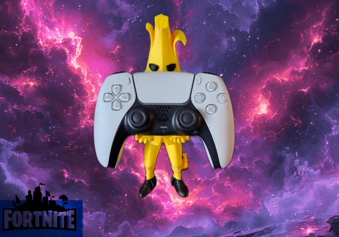 Peely Agent Banana Guy Controller Stand Ps5/ps4/xbox Gaming Desk ...