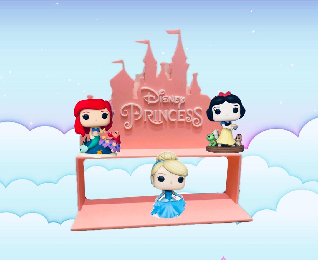 Disney Princess Castle Display Holder Disney Princess Stand Mount Base ...