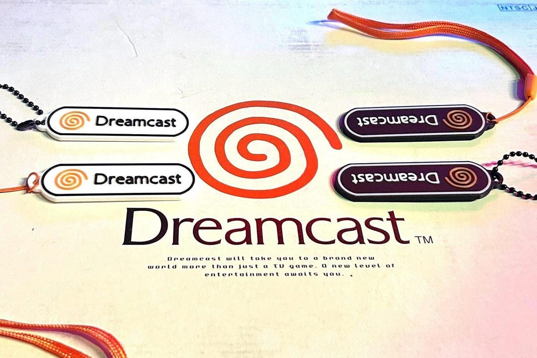 Dreamcast Keychain/wrist Lanyard - Etsy
