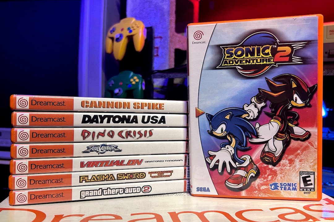 Laser Etched Dreamcast 1 Disc Game: Custom Disc Art, Region Free - Etsy