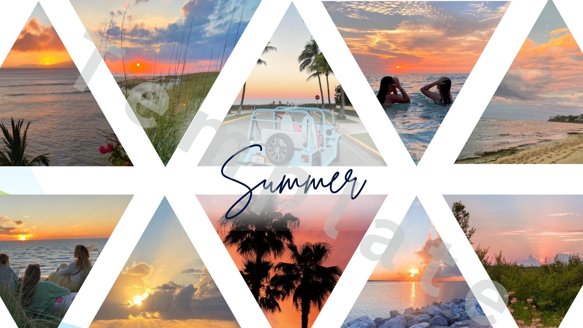 Summer Vibes Desktop and Laptop Wallpaper Pack Downloadable and ...