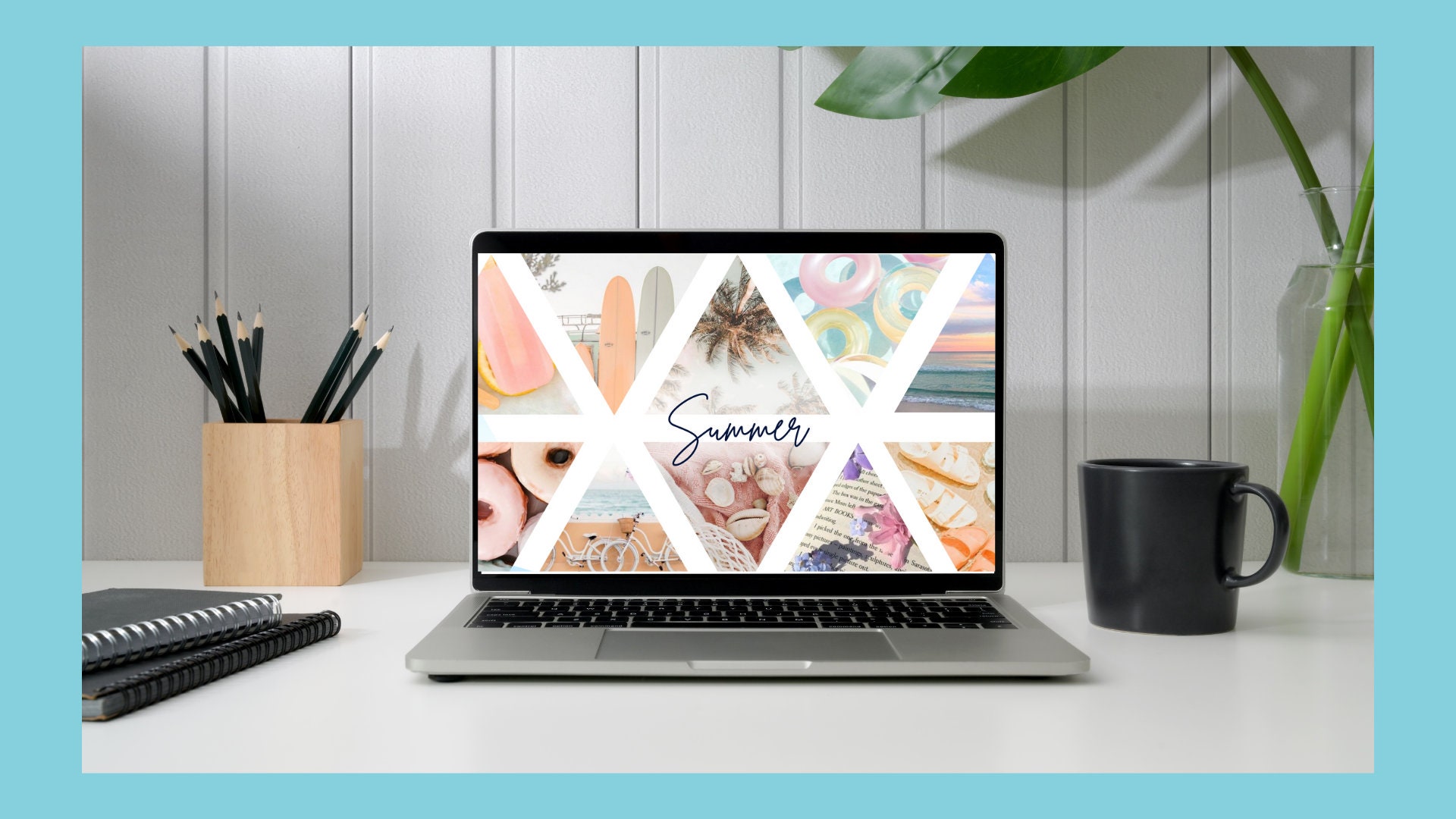 Summer Vibes Desktop and Laptop Wallpaper Pack Downloadable and ...