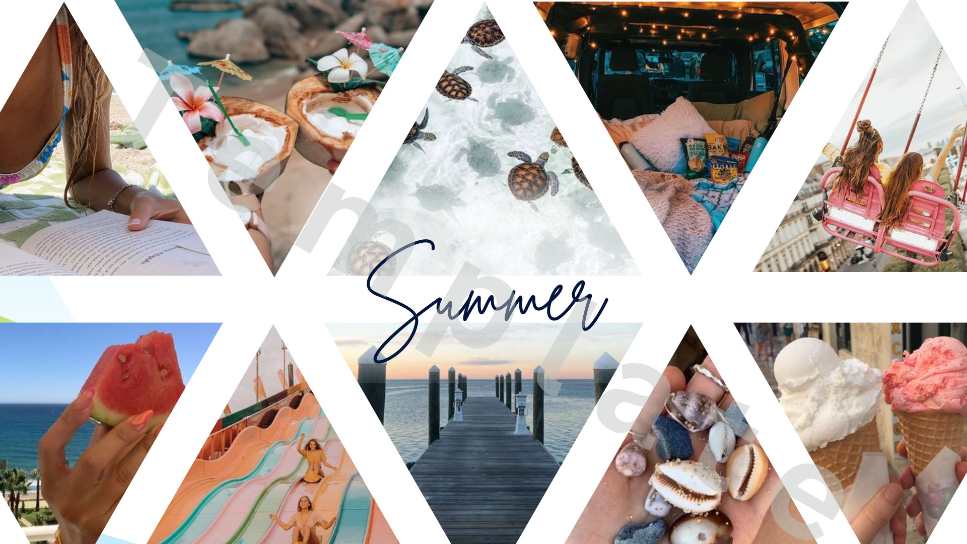 Summer Vibes Desktop and Laptop Wallpaper Pack Downloadable and ...