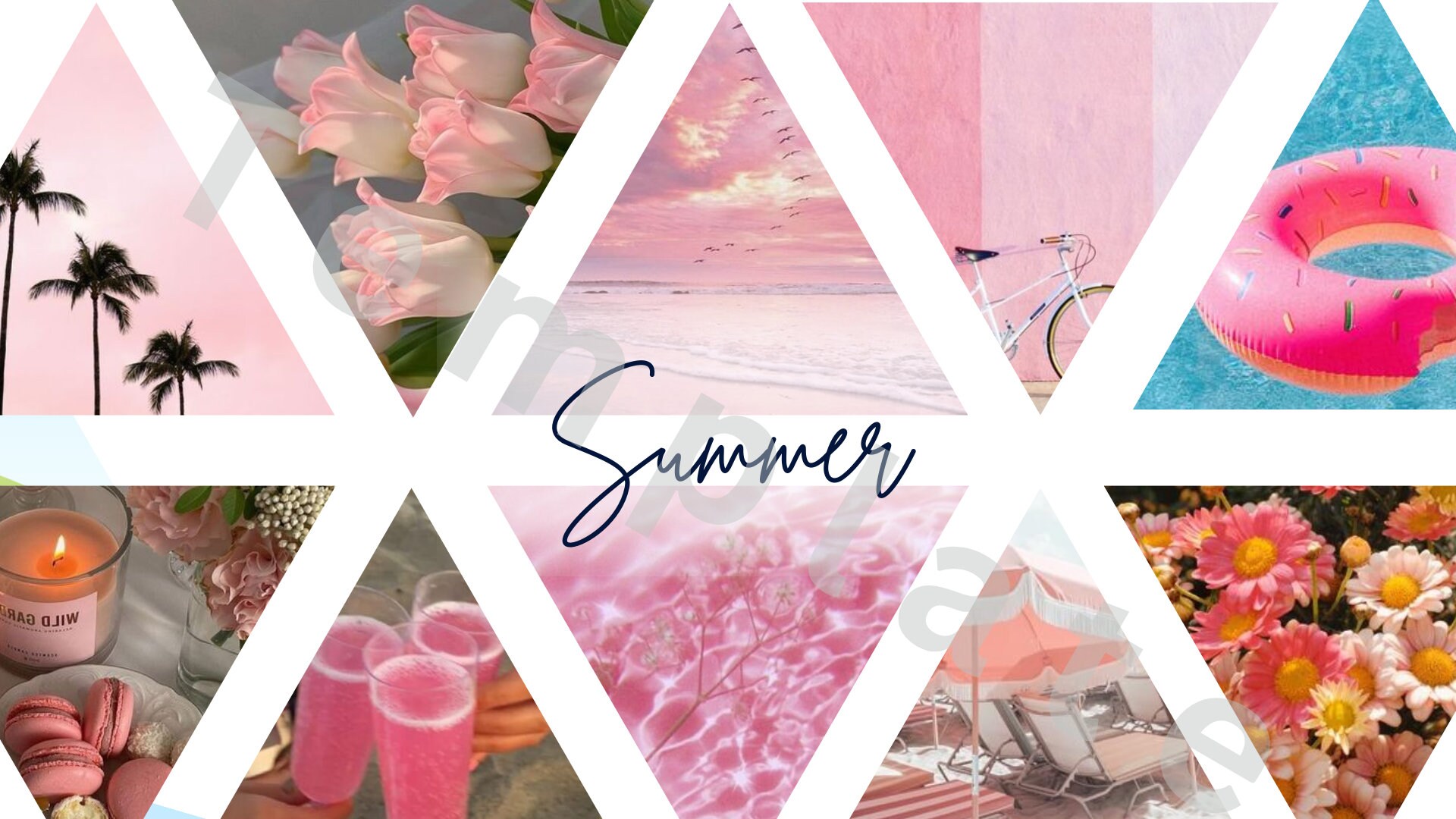 Summer Vibes Desktop and Laptop Wallpaper Pack Downloadable and ...