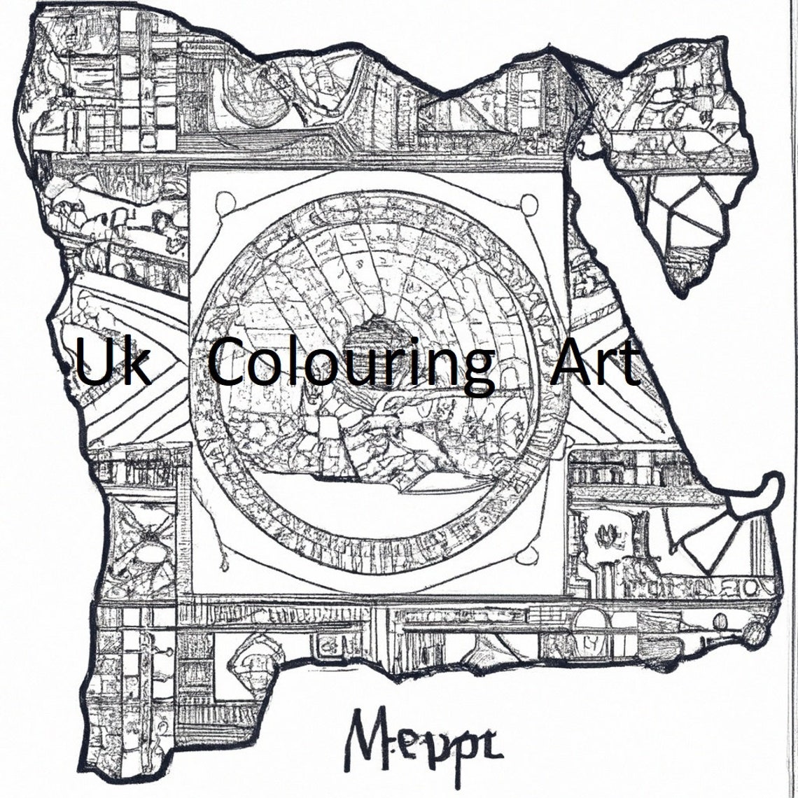 Colouring Art for Families and Creative People! Instant Print Out - Etsy