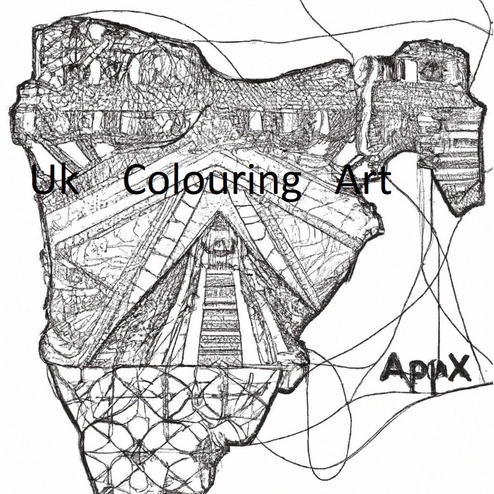 Colouring Art for Families and Creative People! Instant Print Out - Etsy