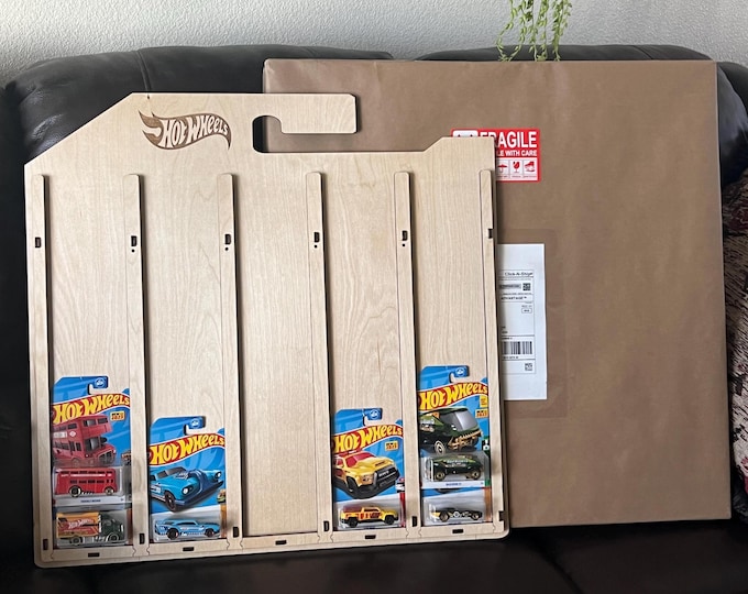 Collectors Toy Car Storage Rack Roughly Hold 50 Cars - Etsy