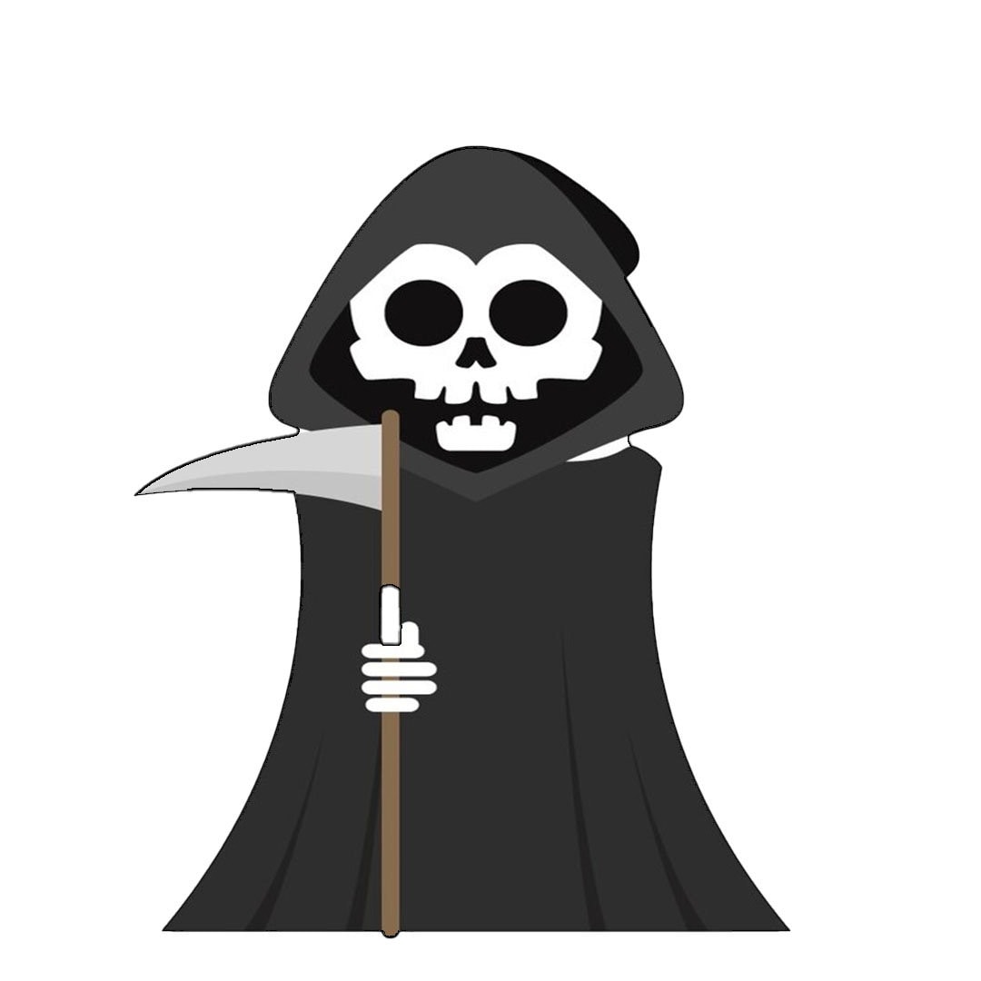 Halloween Monster/ Death / Grim Reaper Cookie Cutter - Etsy