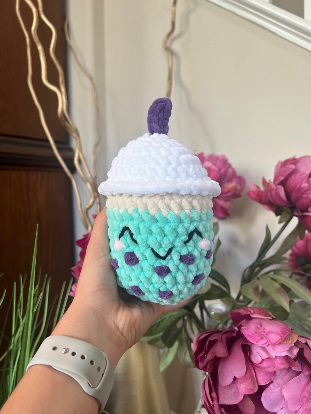 Crochet Boba | Boba Plushie | Stuffed Animal | Boba Lover Gift ...