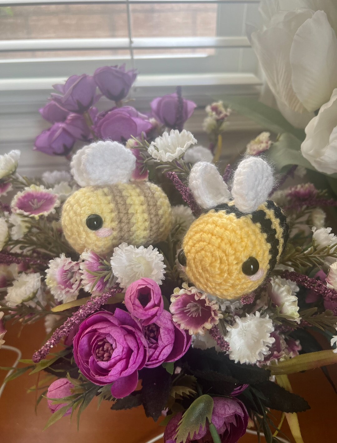 Crochet Bee | Mini Bee | Crochet Bumblebee | Pastel Bee | Handmade ...