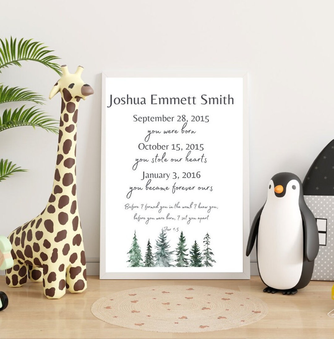 Gotcha Day Printable; Adoption Day Gift; Adoption Sign; Adoption ...