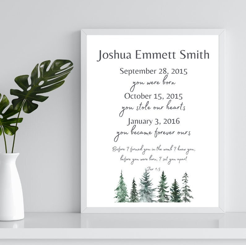 Gotcha Day Printable; Adoption Day Gift; Adoption Sign; Adoption ...
