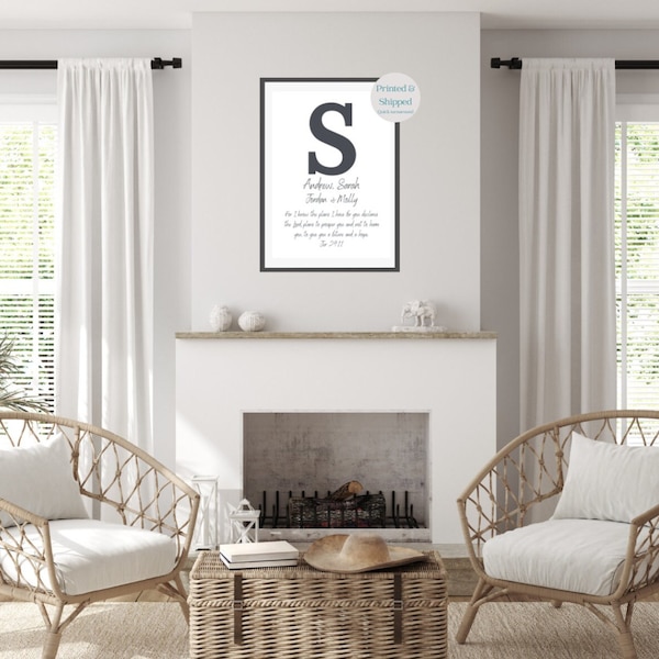 Family Name Sign - Etsy