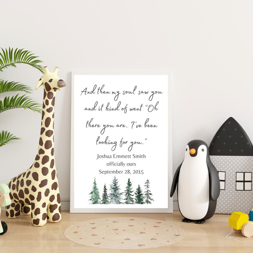 Gotcha Day Printable Adoption Day Gift Gotcha Day Gift - Etsy