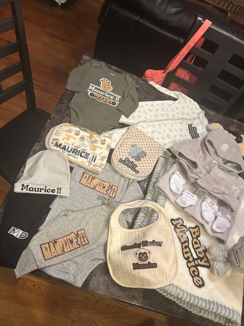 Personalized Baby Bundle / Newborn Set / Baby Shower Gift - Etsy